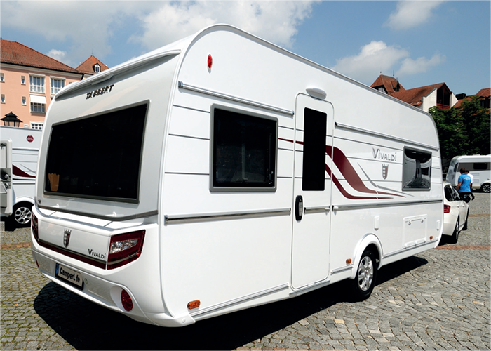 CARAVAN Tabbert Vivaldi 550 E 2.3, elegante ed ineccepibile | CamperLife